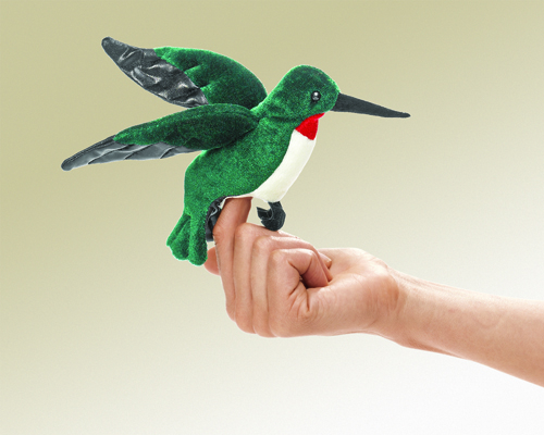 Mini hummingbird finger puppet – Experience Early Learning