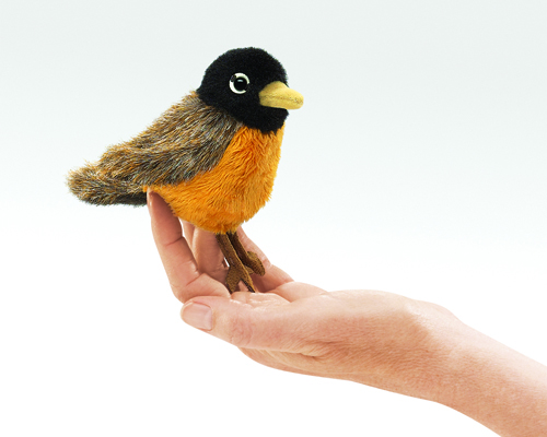 Mini robin finger puppet – Experience Early Learning