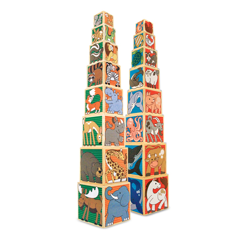 Wooden Animal Nesting Blocks – Experience Early Learning